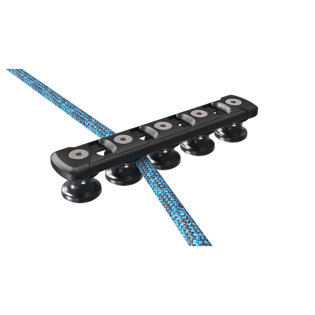 Spinlock Low Profile Aft Organizer 4 x 30mm Sheave (3 Rope) w/ Min She ...