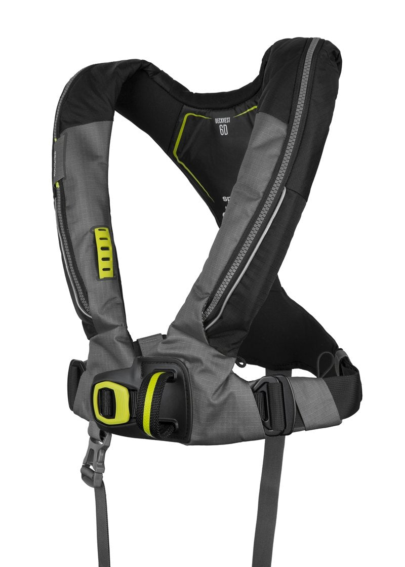 Spinlock Deckvest 6D 170N PFD with HRS System – Harbor Workwear
